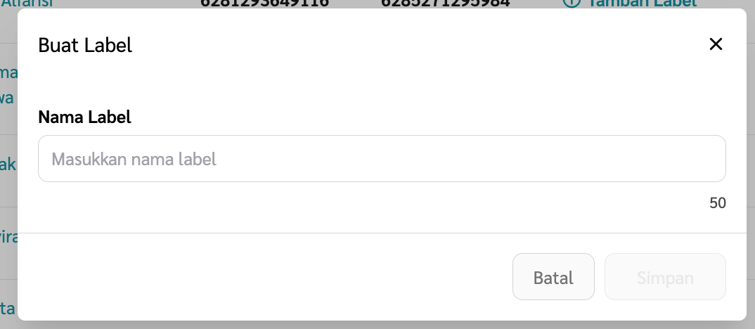 Data Pelanggan – Memberikan label ke data pelanggan (Web Dashboard ...