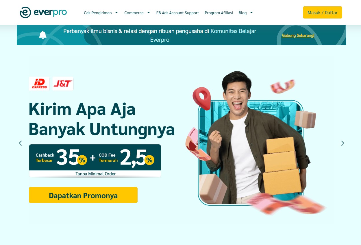 Everpro - Solusi Mudah dan Murah Untuk Para Pebisnis Online